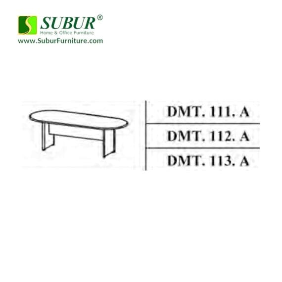 Meja Rapat Oval Indachi tipe DMT 111 A | Subur Furniture Online Store