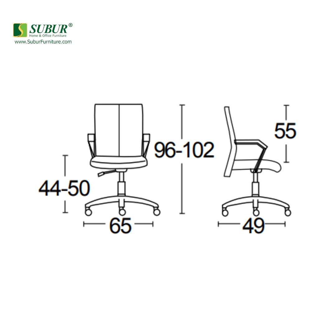 Kursi Kantor Savello tipe Matrix LA | Subur Furniture Online Store