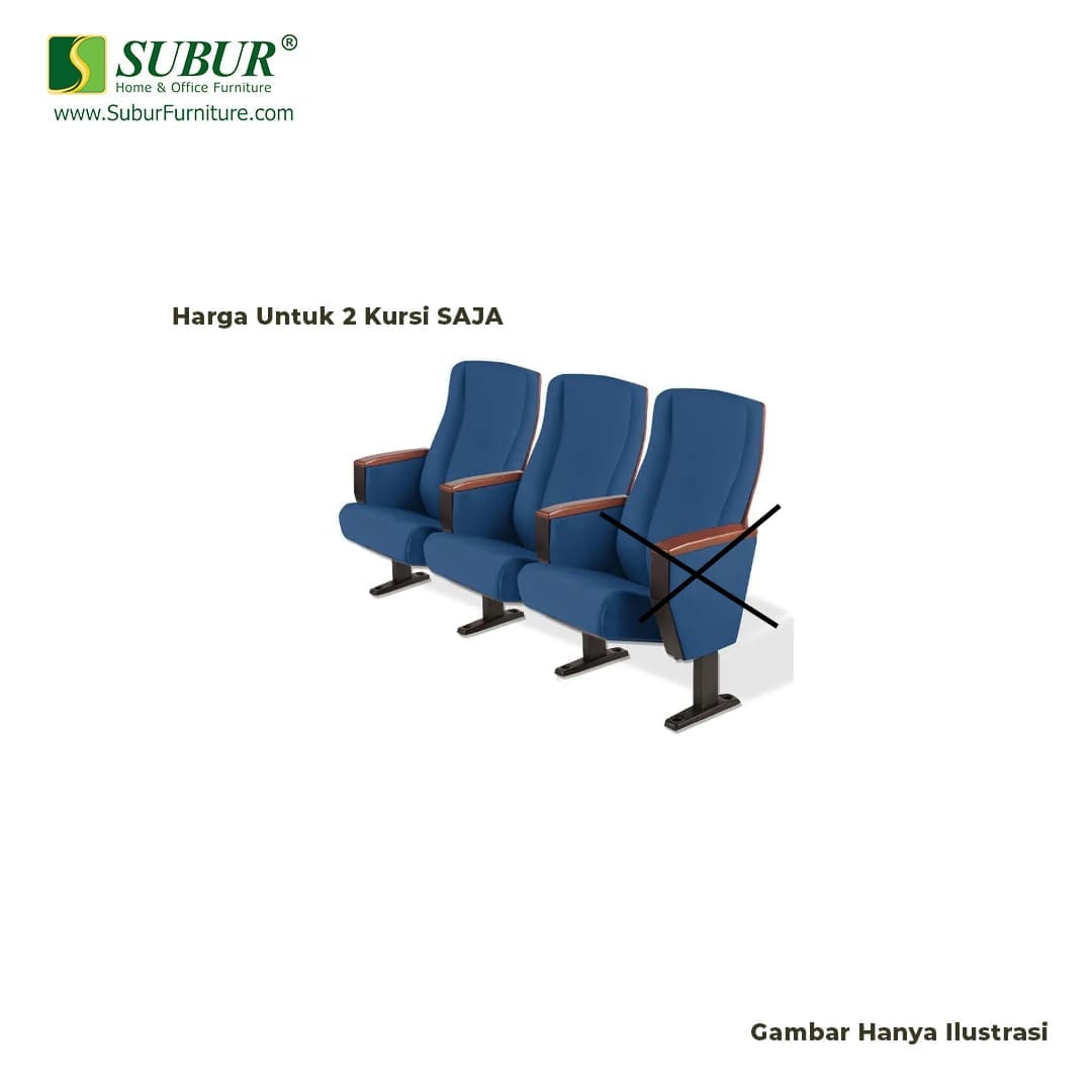 Kursi Auditorium Highpoint tipe LS-620T | Subur Furniture Online Store