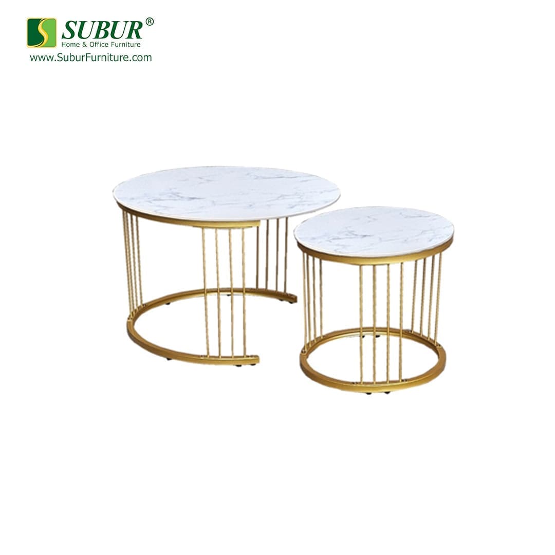 Coffee Table Meta Gold tipe MT Ventana Harga Termurah